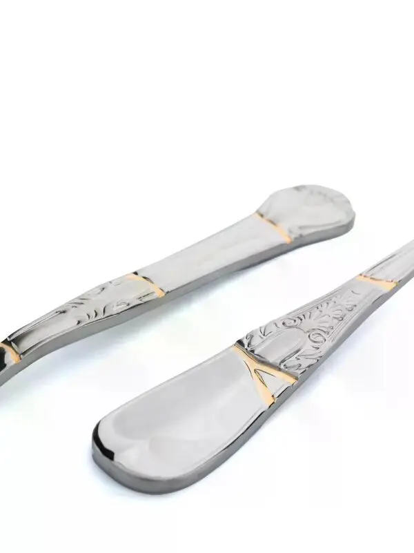 SELETTI Kintsugi Cutlery Set - Silver