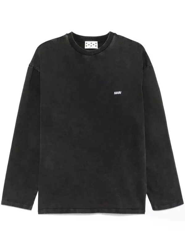 AVAVAV Long Sleeve T-shirt With Embroidered Logo