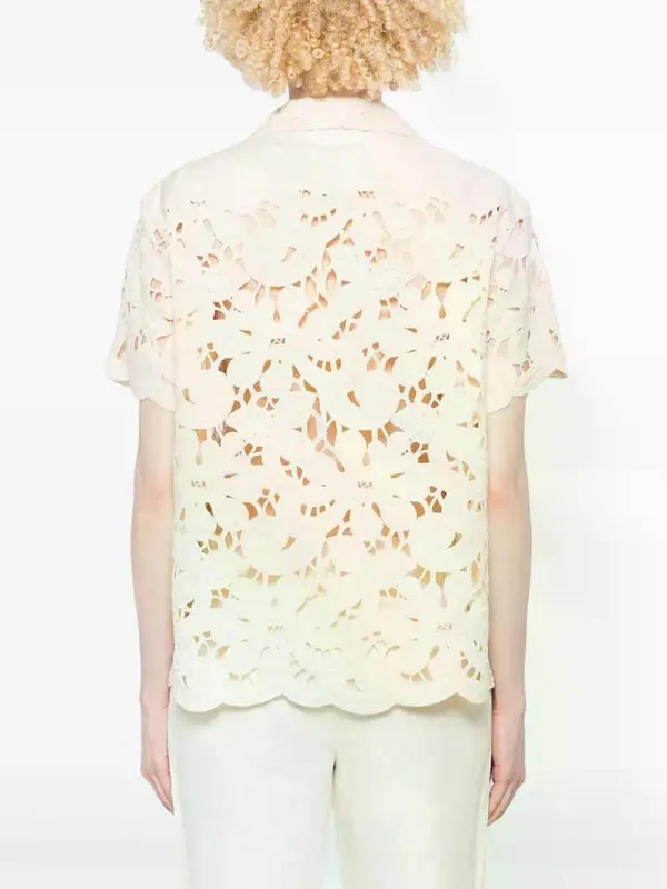 Moncler Floral Macramé Shirt