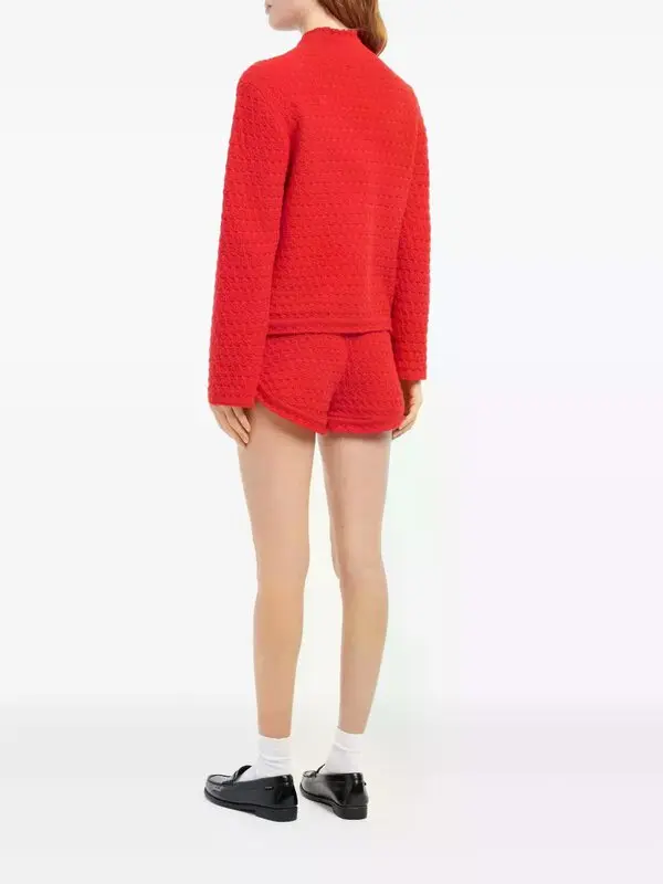 BARRIE Cashmere Tweed Cardigan