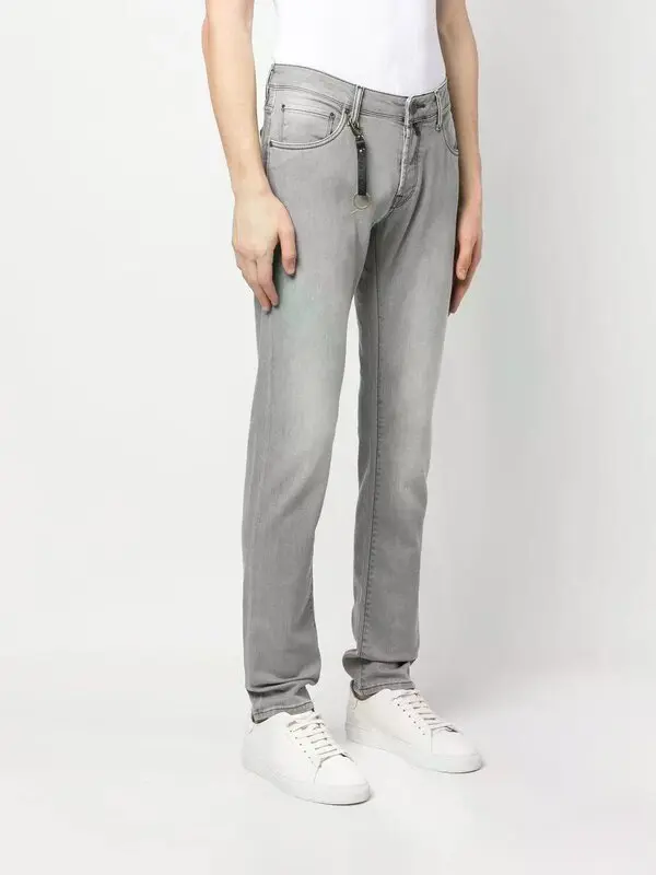 Incotex Straight Leg Jeans - Grey