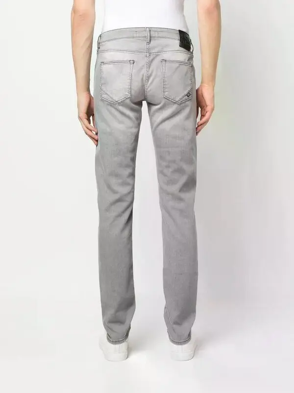Incotex Straight Leg Jeans - Grey