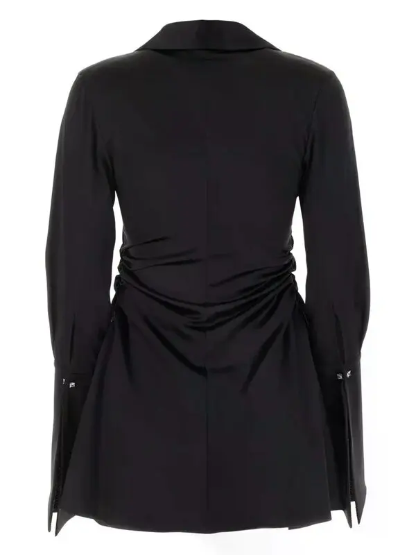 VERGUENZA Draped Detail Mini Dress