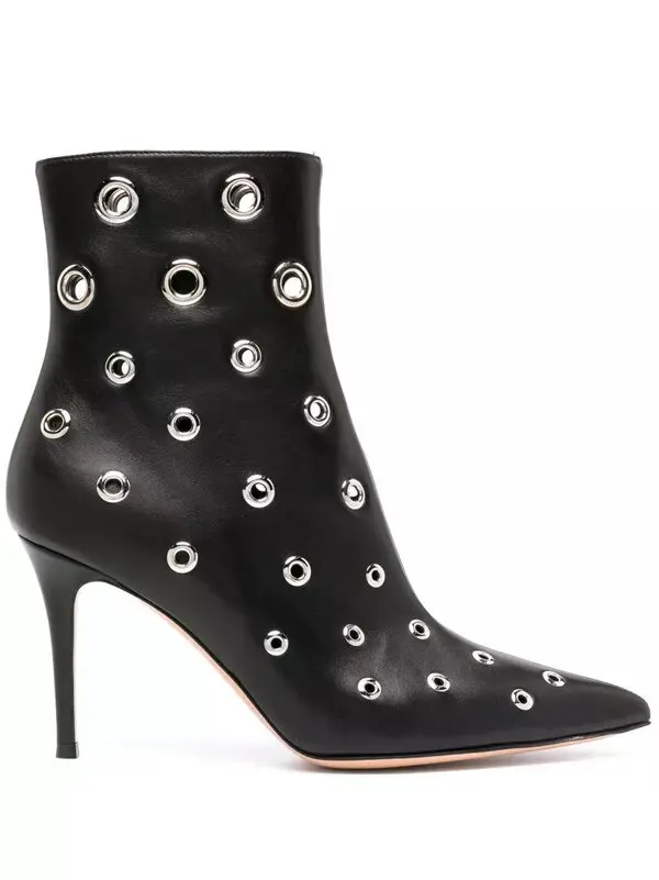 GIANVITO ROSSI 150mm Eyelet-embellished Ankle Boots