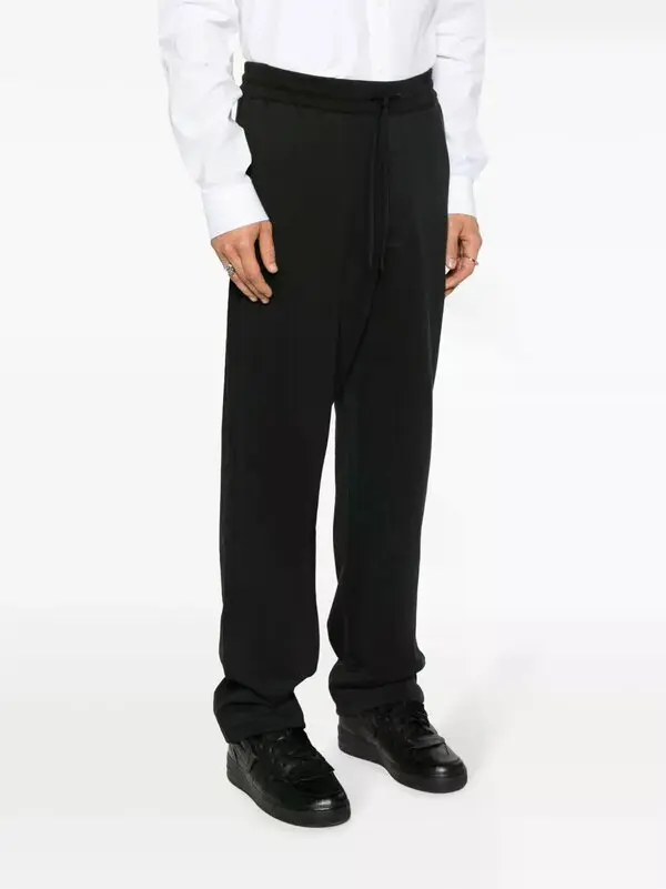 Y3 Logo Patch Drawstring Track Pants