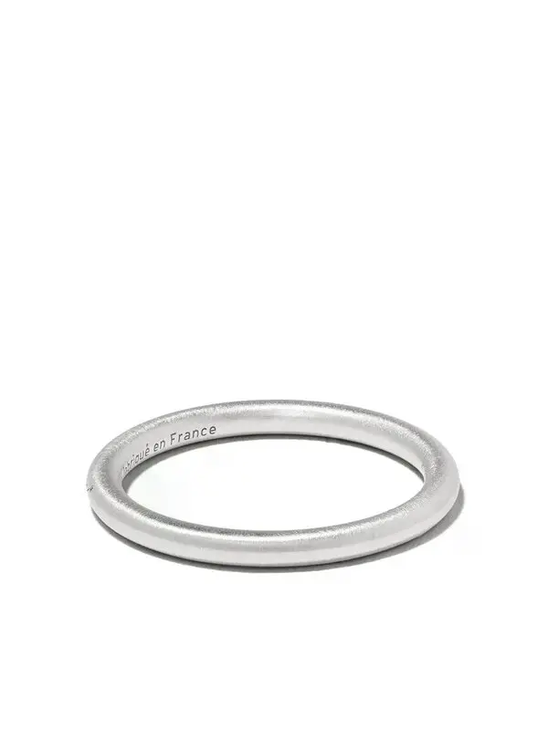 Le Gramme Le 3 Grammes Sterling Bangle Ring - Silver