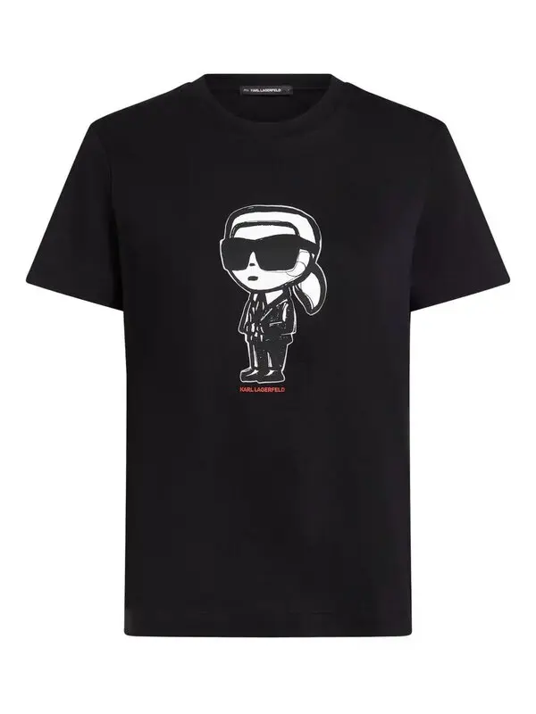 Karl Lagerfeld Ikon T-shirt - Black