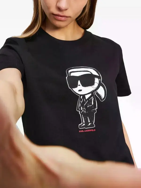 Karl Lagerfeld Ikon Logo T-shirt