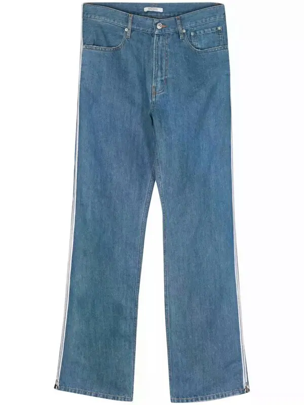 Gauchère Decorative Zip-detail Jeans