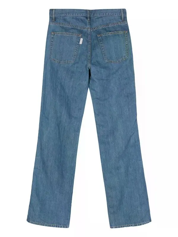 Gauchère Decorative Zip-detail Jeans