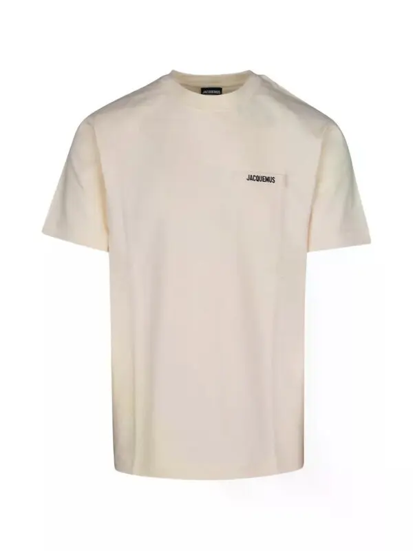 Jacquemus Le Gros Grain Embroidered Logo T-shirt