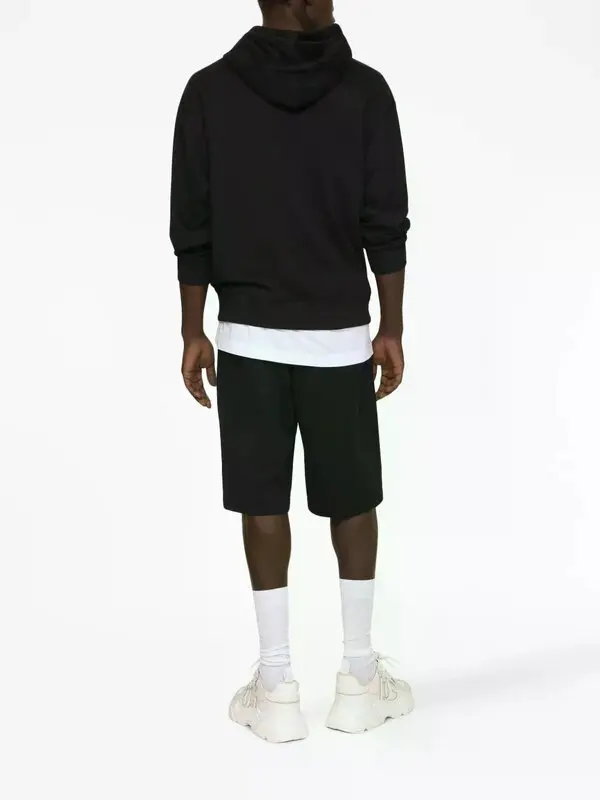 Dolce & Gabbana Cotton Track Shorts - Blue