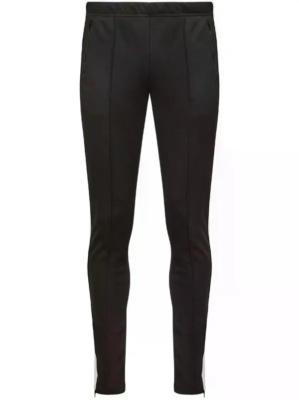 MAISON MARGIELA Four-stitch Logo Track Pants - Black