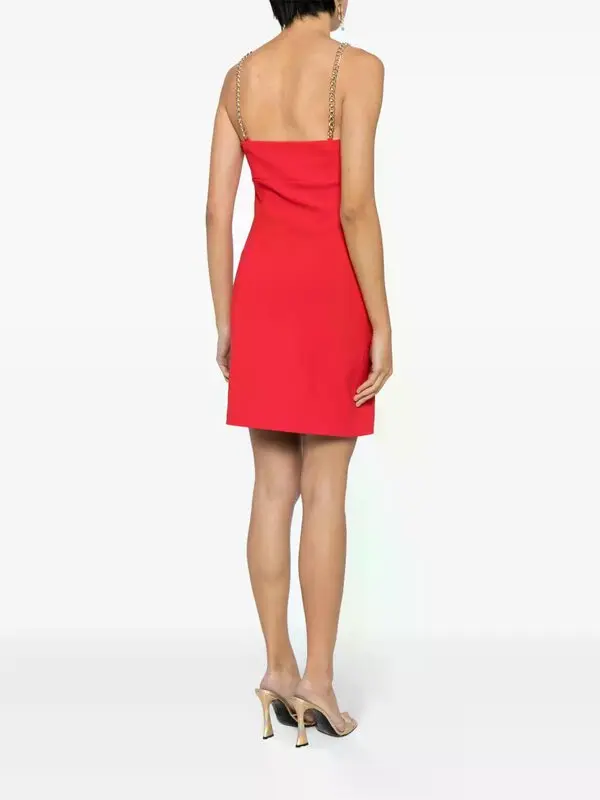 Michael Kors Embellished Crepe Slip Dress