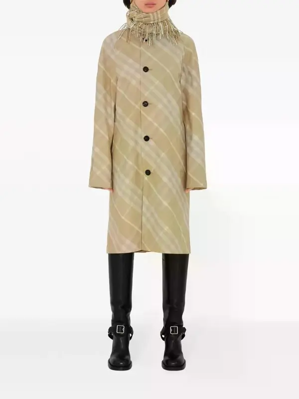 Burberry Reversible Check-print Coat