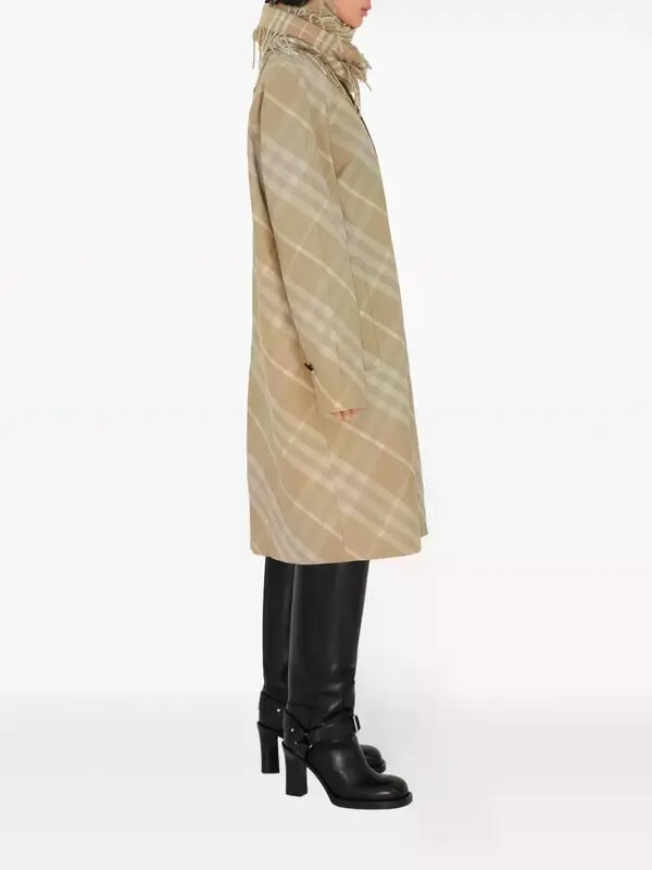 Burberry Reversible Check-print Coat