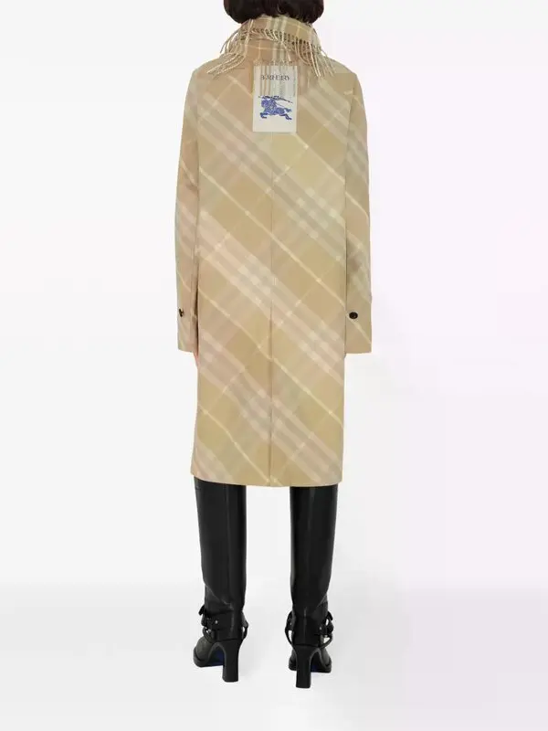 Burberry Reversible Check-print Coat