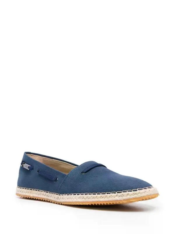 Roberto Cavalli Almond-toe Flat Espadrilles - Blue