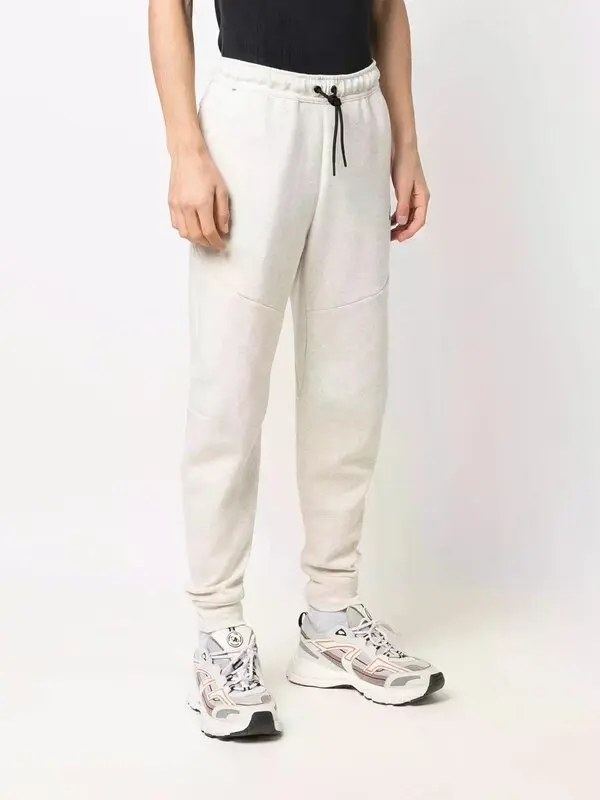Nike Swoosh Logo Detail Track Pants - Neutrals