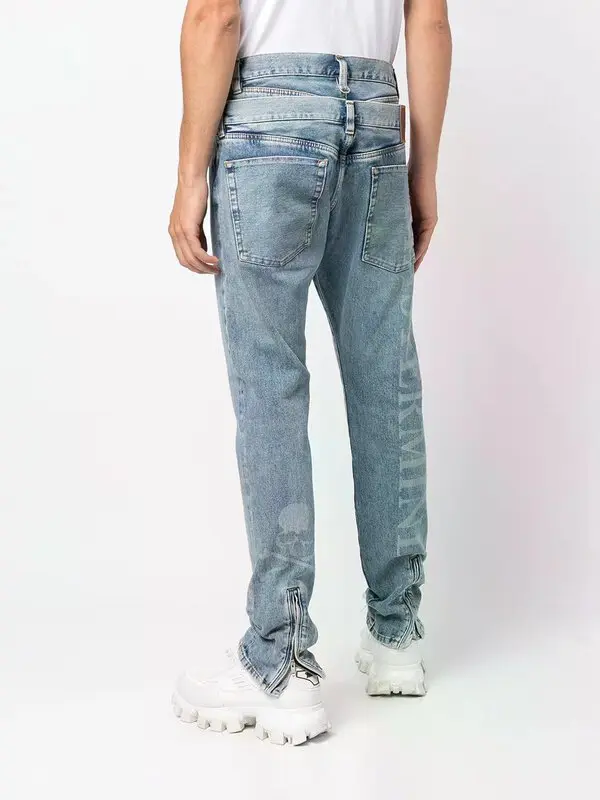 MASTERMIND WORLD Mid-rise Slim Fit Jeans