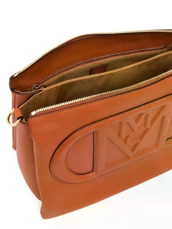 Mcm Medium Travia Leather Shoulder Bag