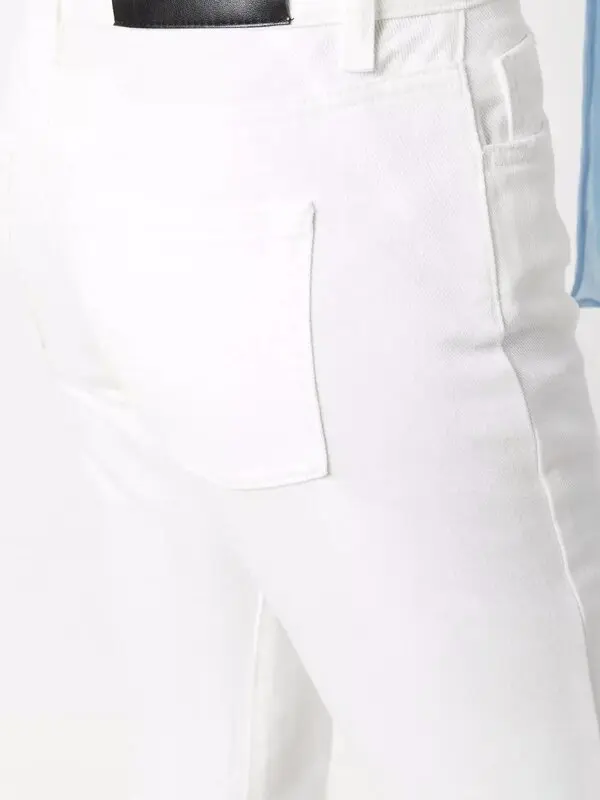 Alberta Ferretti Slim Fit Trousers Cotton