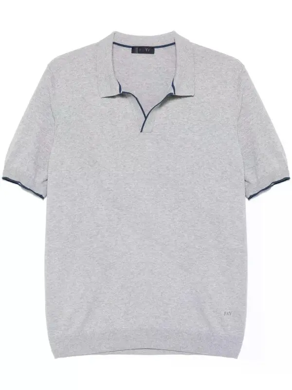 FAY Polo-collar T-shirt