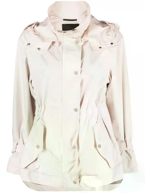 MOORER Hooded Parka Coat - Neutrals