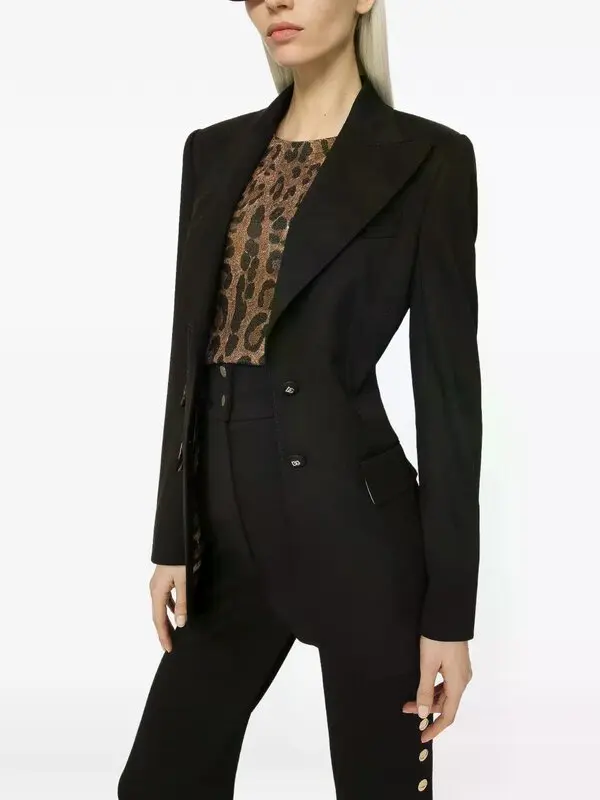 Dolce & Gabbana Turlington Gabardine Single-breasted Blazer