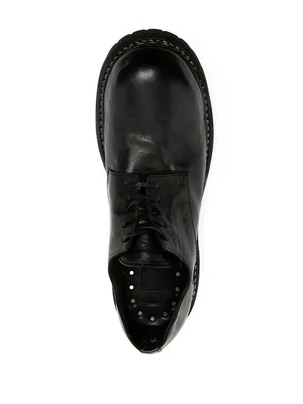 Guidi Leather Derby Shoes