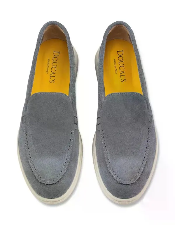 DOUCAL'S Suede Loafers - Grey