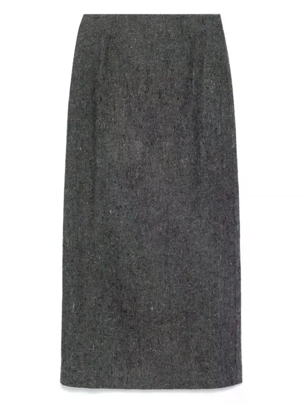 CONNER IVES Reconstituted Military Blanket Skirt