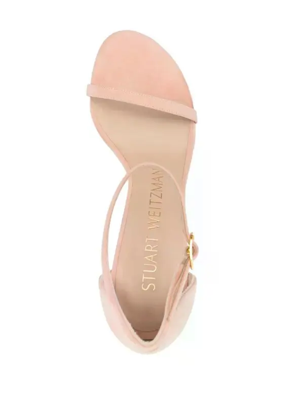 STUART WEITZMAN Nudistsong 105mm Suede Sandals