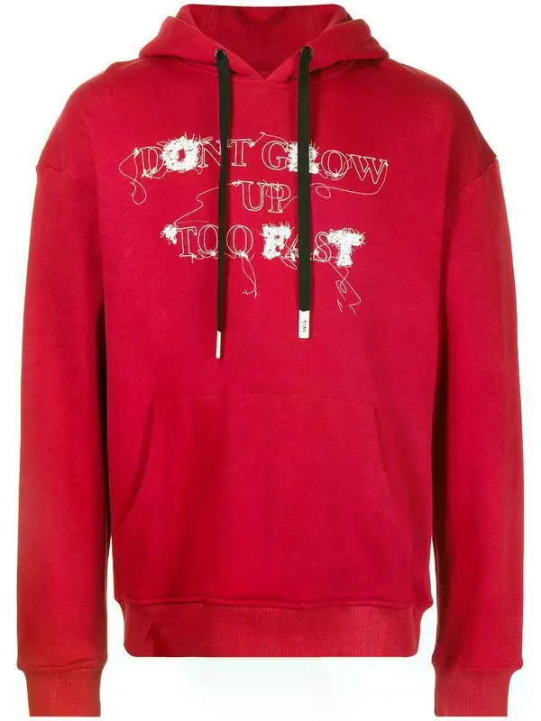 HACULLA. Cotton Hoodie - Red