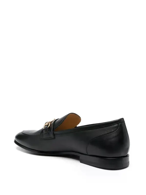SCAROSSO Alessandro Leather Loafers With Horsebit Detail