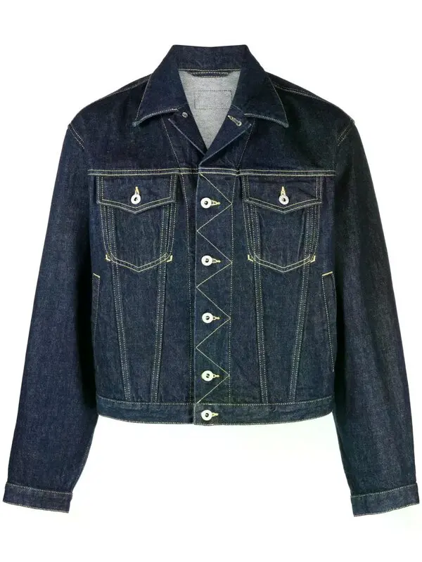Kenzo Contrast Stitch Denim Jacket