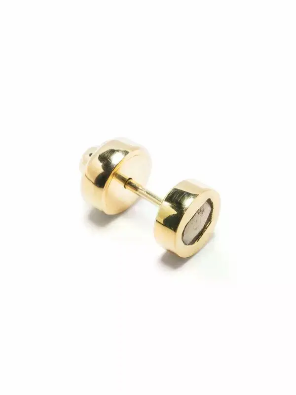 PARTS OF FOUR Diamond Slab Stud Earring