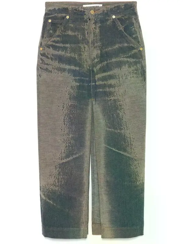 DARKPARK Erika Maxi Skirt - Blue