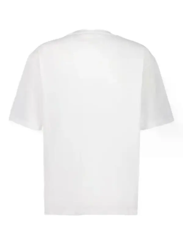 Commas Floral-embroidered T-shirt