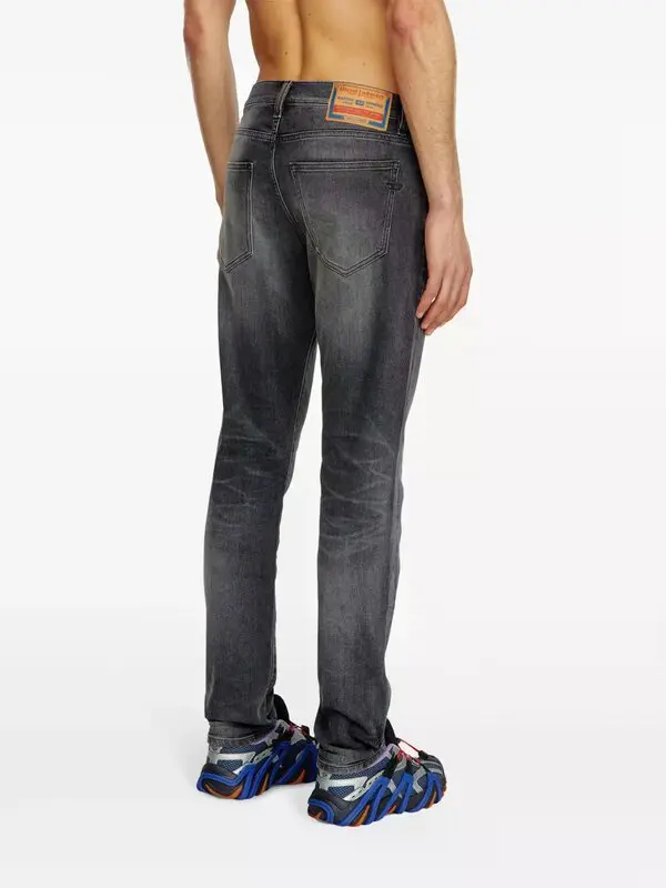 DIESEL® D-strukt 09j52 Slim Fit Jeans - Black