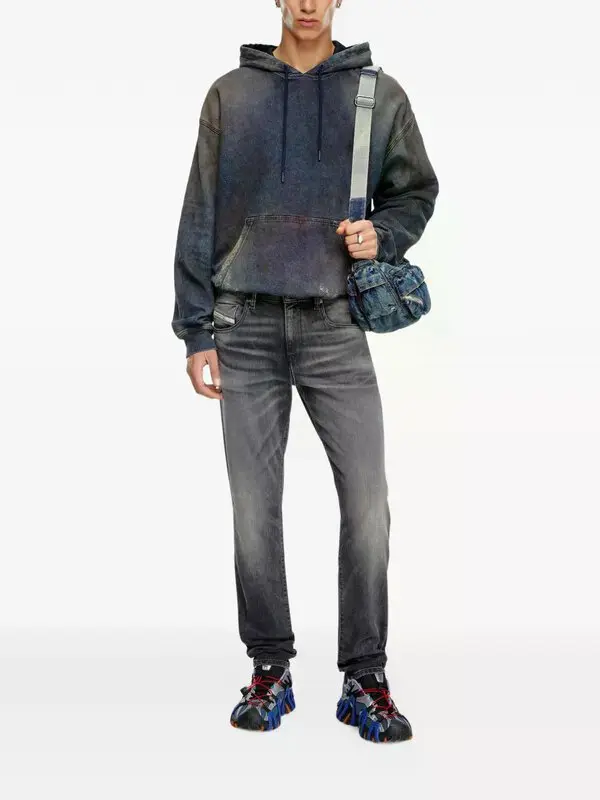 DIESEL® D-strukt 09j52 Slim Fit Jeans - Black