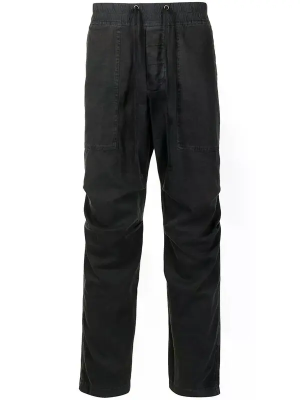 JAMES PERSE Cotton Slub Utility Pants - Grey