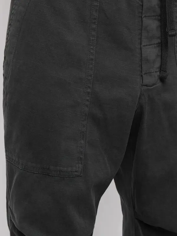 JAMES PERSE Cotton Slub Utility Pants - Grey