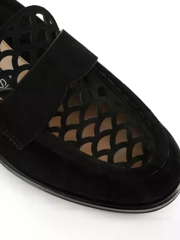 SERGIO ROSSI Mermaid Loafers