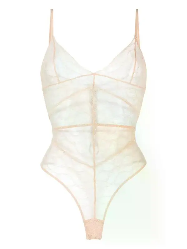 Kiki De Montparnasse Mon Chéri Lace Bodysuit