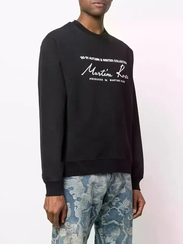 Martine Rose Slogan-print Sweatshirt