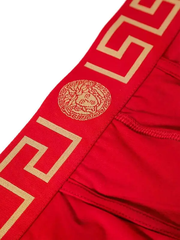 Versace Cotton-jersey Trunks