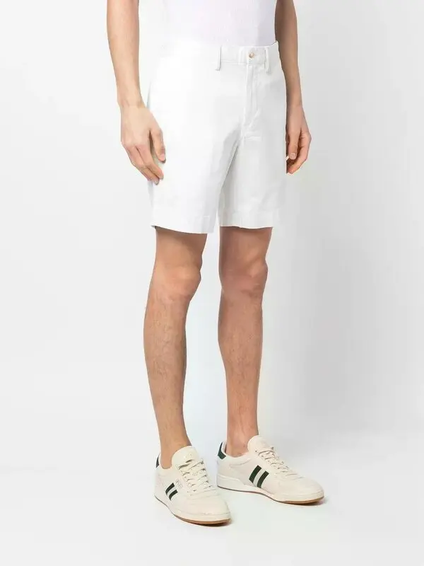 Polo Ralph Lauren Logo Patch Chino Shorts - White