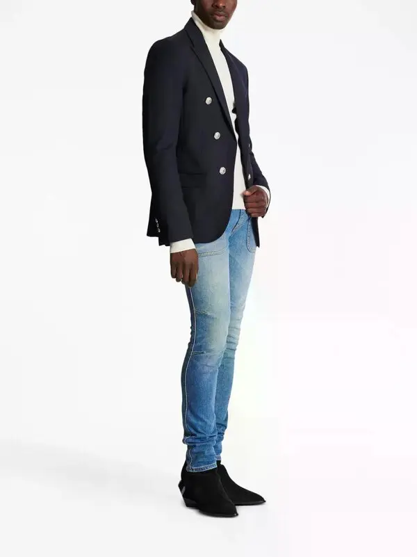 Balmain Button-detailed Wool Blazer