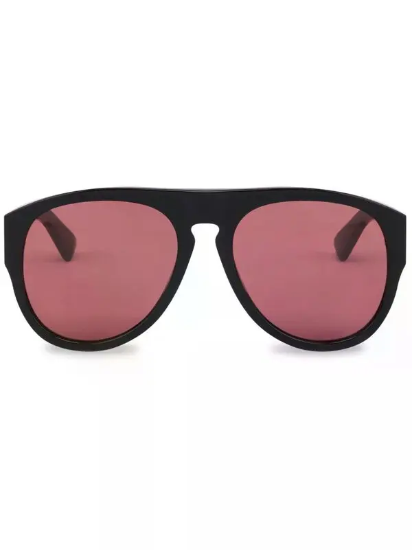 Moschino Aviator Sunglasses - Black